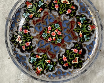 Turkish Glass Plate | Etsy