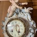 Antique Mantle Clock Porcelain Child Angel Case Good Works - Etsy