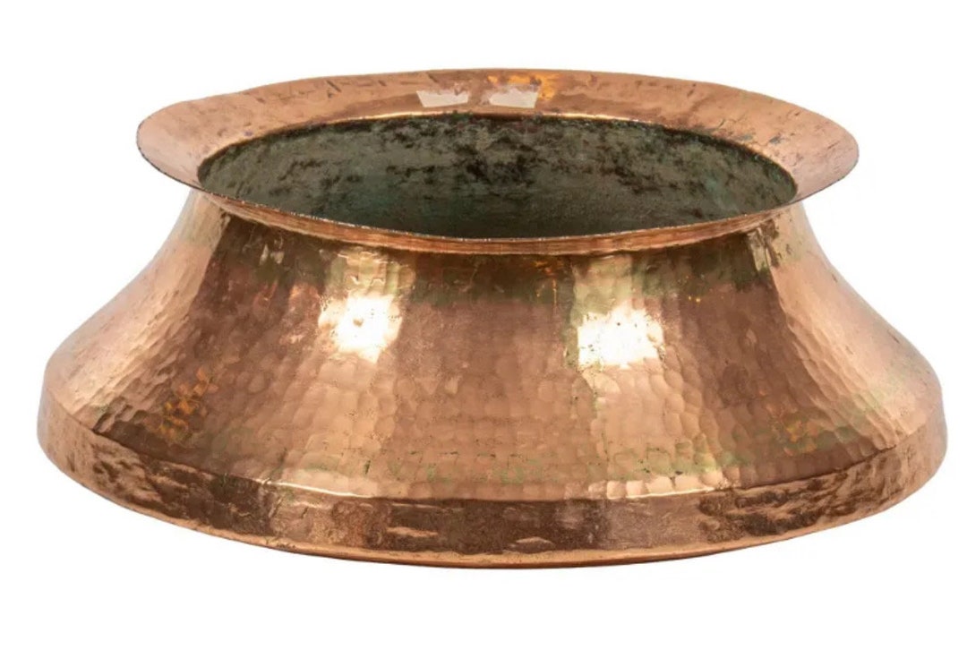 Antique Hand Made/hand Hammered Copper Pot - Etsy