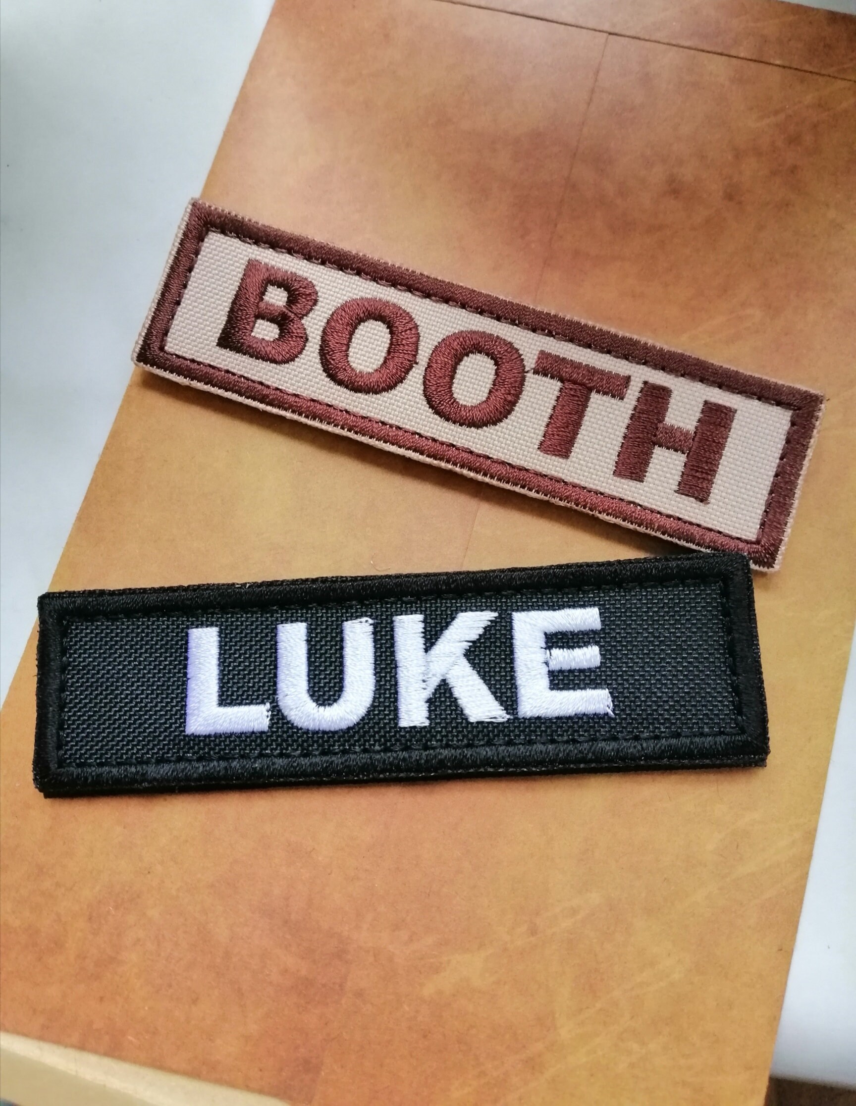 Custom Embroidered Patch With Hook and Loop Fasteners or SEW - Etsy UK