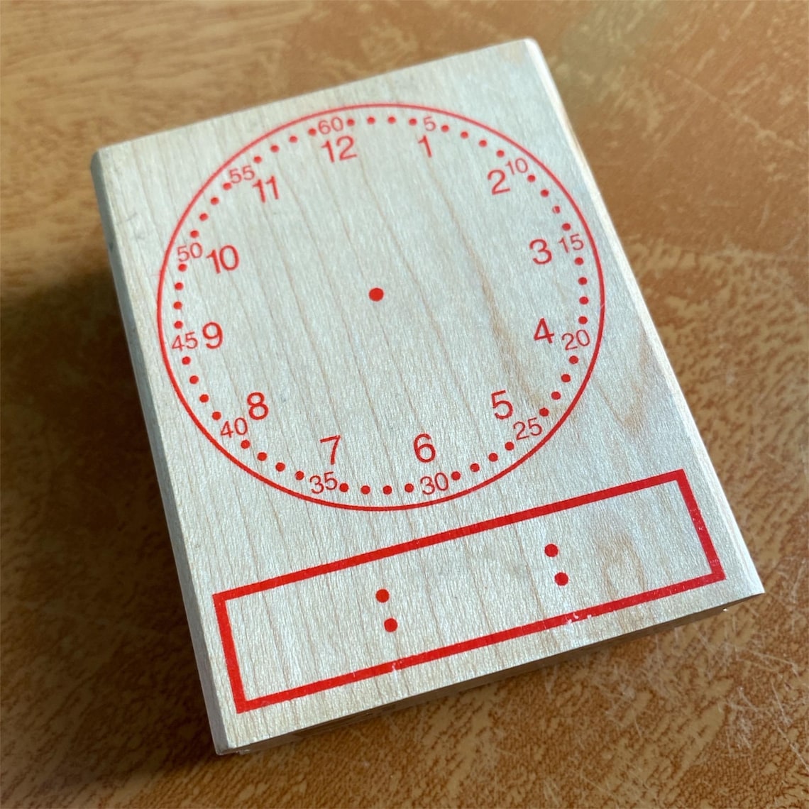Vintage Time Clock Digital Analog Practice Worksheets Lesson Art Stamp ...