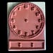 Vintage Time Clock Digital Analog Practice Worksheets Lesson Art Stamp ...