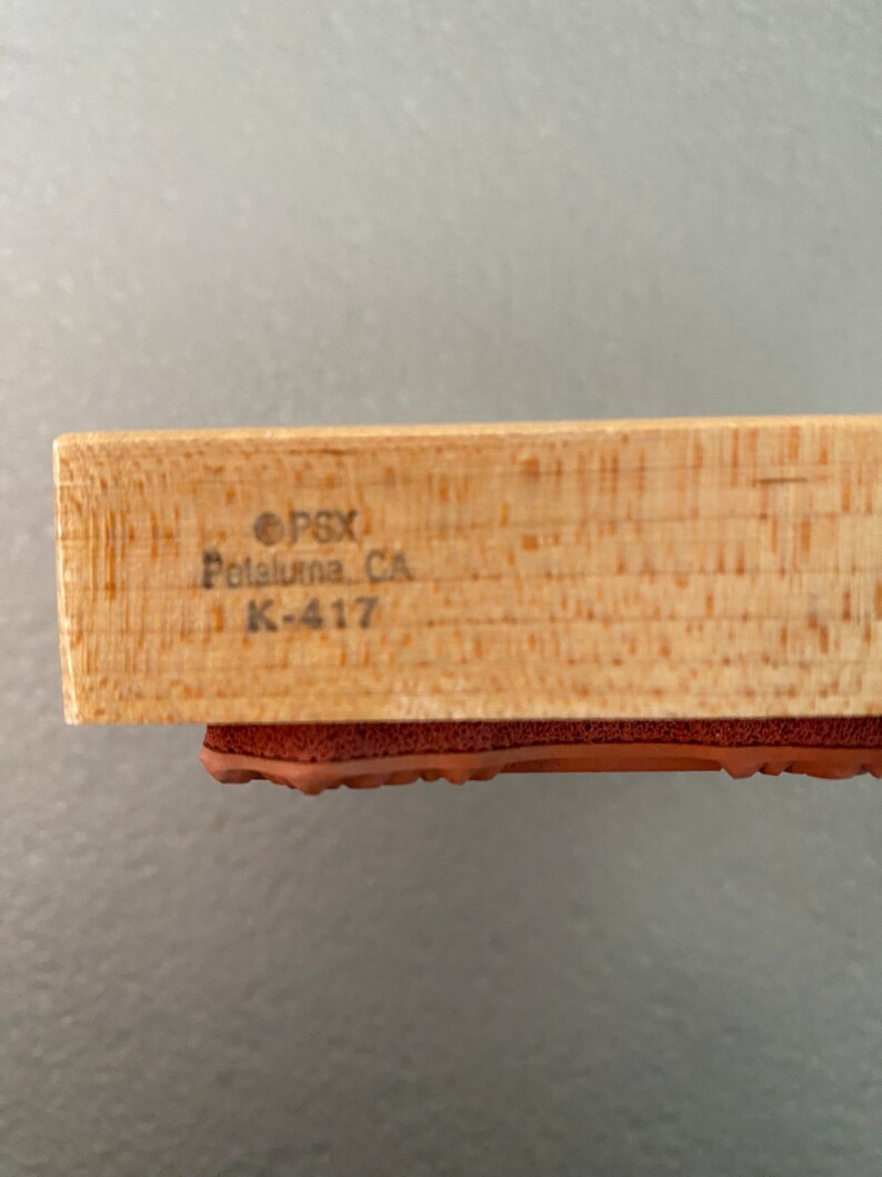 Vintage New 90s Rubber Art Stamp - We’ve Moved - New Home - Change of ...