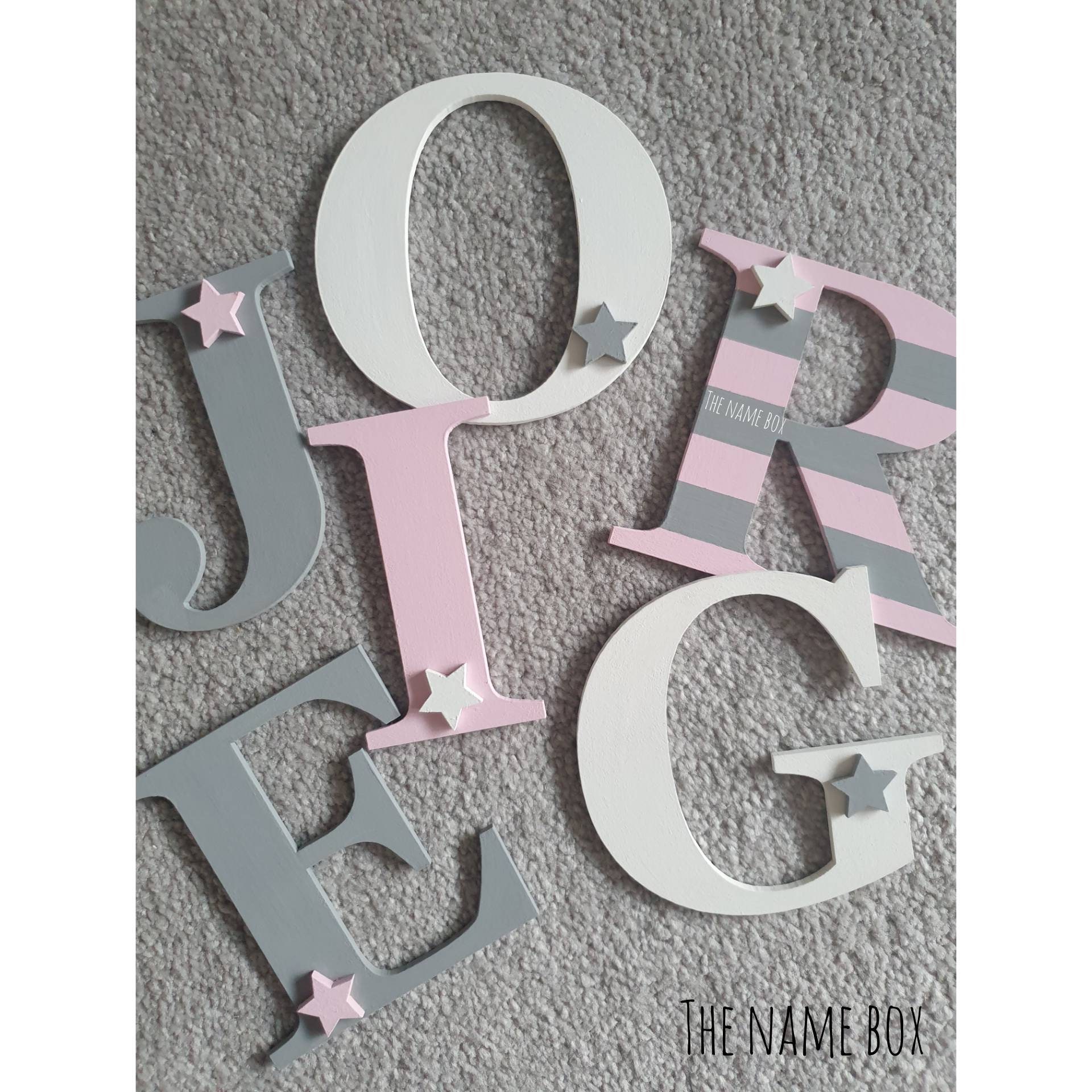 Personalised Children's Wall Letters Toy Box Name - Etsy UK