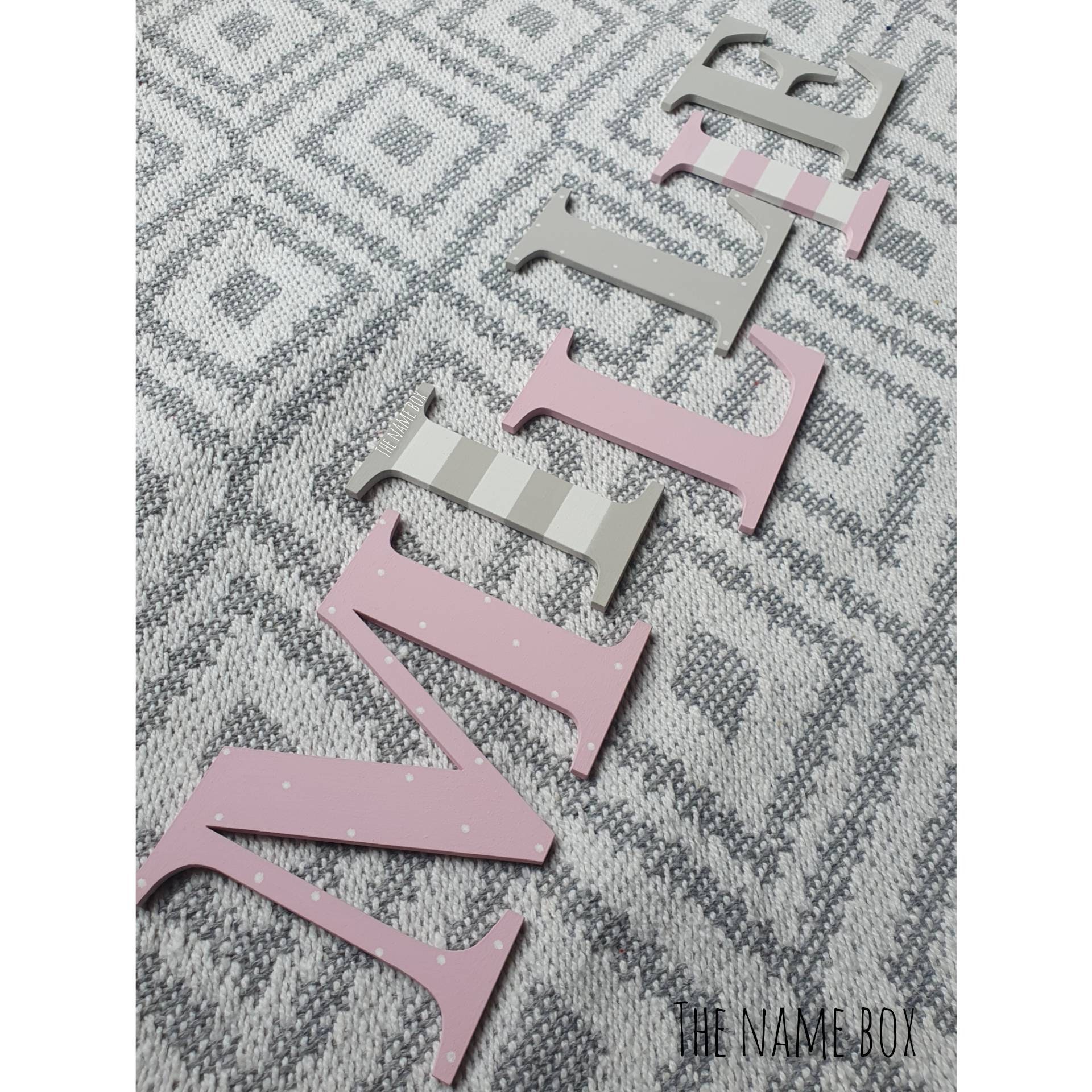 Personalised Children's Wall Letters Toy Box Name - Etsy UK