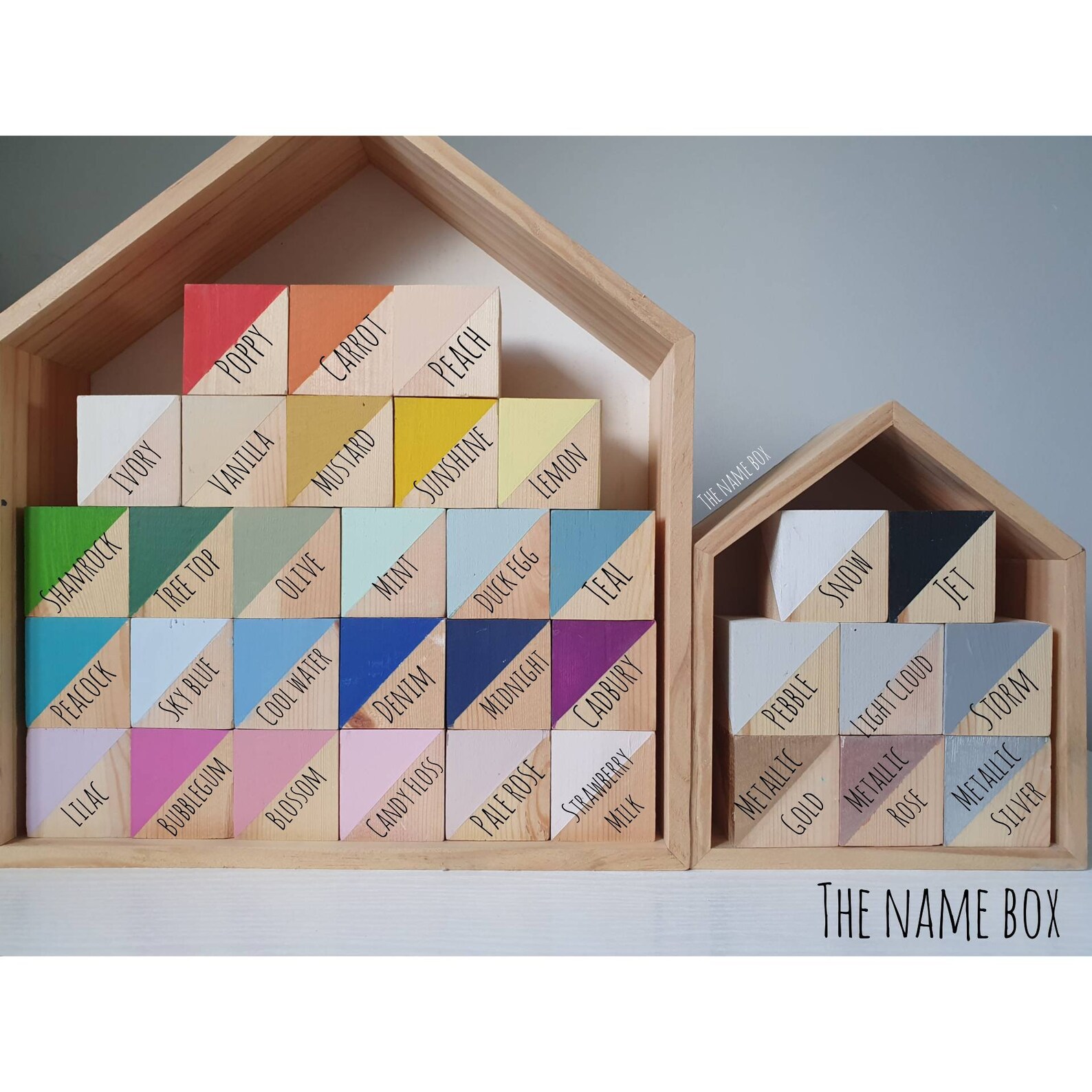 Personalised Children's Wall Letters Toy Box Name - Etsy UK