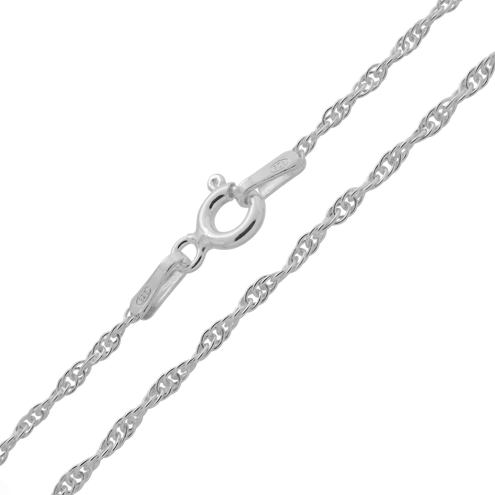 925 Sterling Silver Loose Rope 1.5mm Prince of Wales Chain - Etsy UK