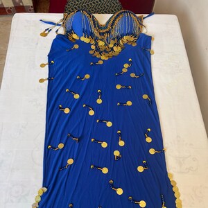 Egyptian Belly Dance Costume Saidi Dress Baladi Galabia - Etsy