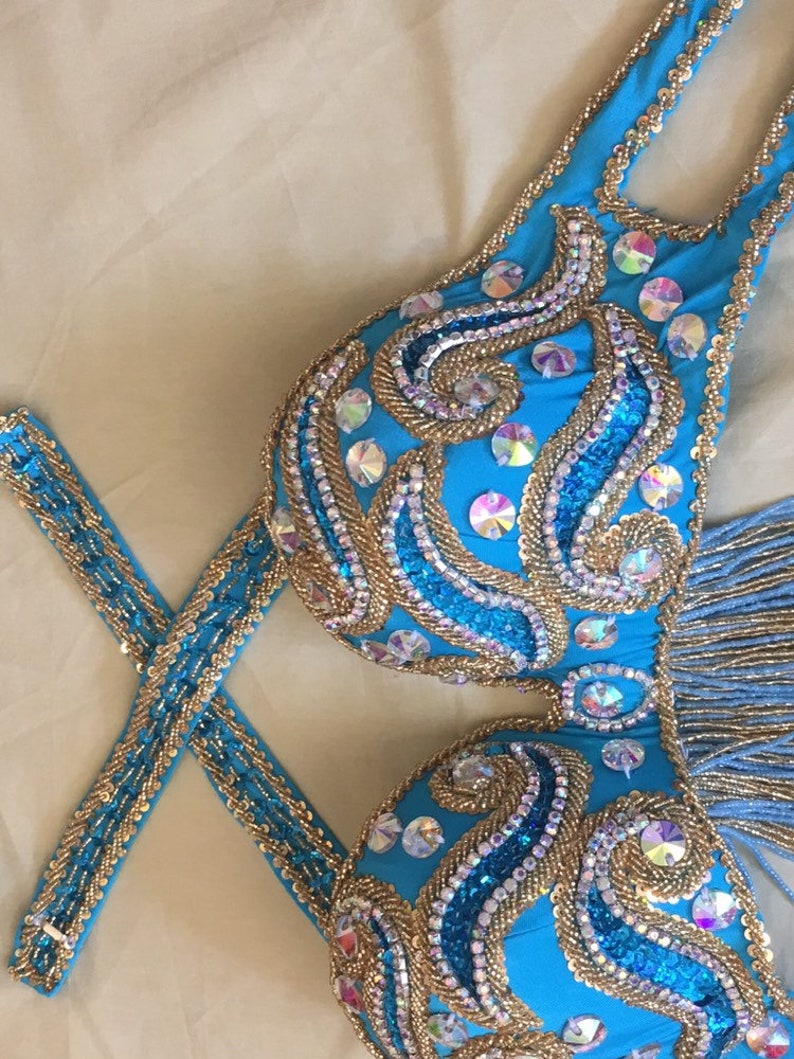 Professional Belly Dance Costume From Egypt BELLYDANCE Custom | Etsy