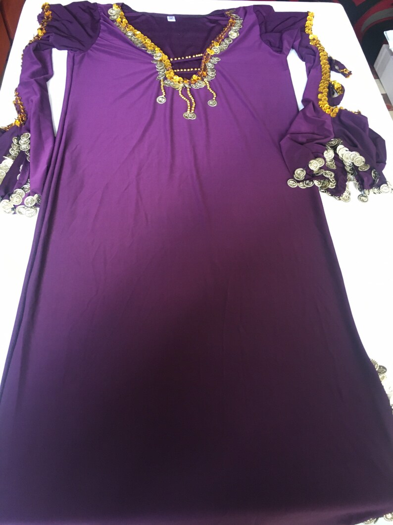 Egyptian Belly Dance Dress Saidi Costumebaladi Galabeya | Etsy
