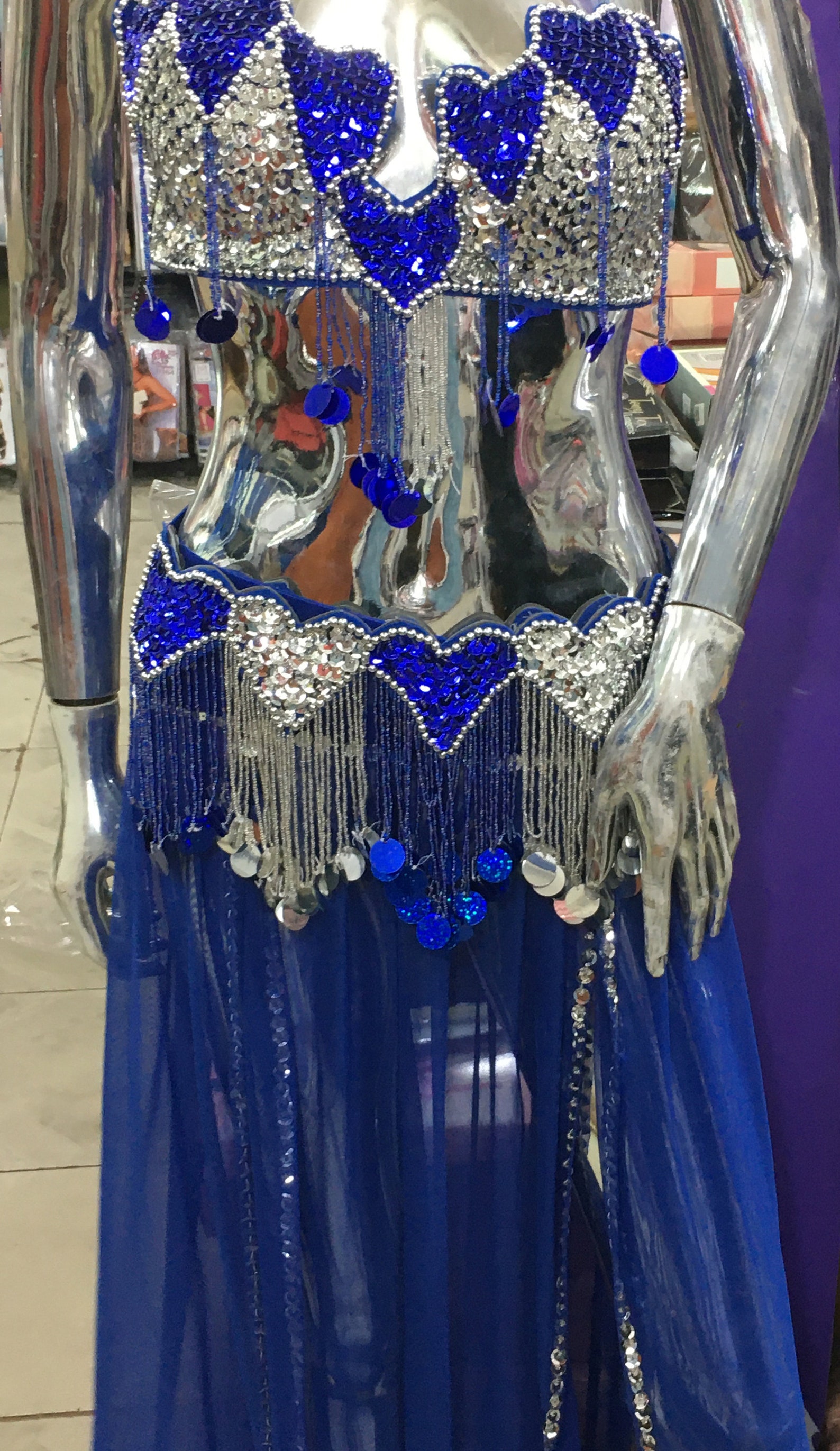 Egyptian Sexy Red Belly Dance Costume Handmade Embroidered - Etsy