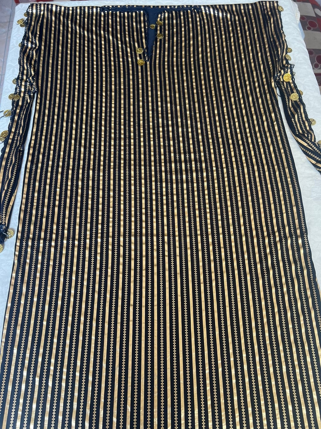 Egyptian XL XXL Belly Dance Dress Saidi Costume, Baladi Galabia ...