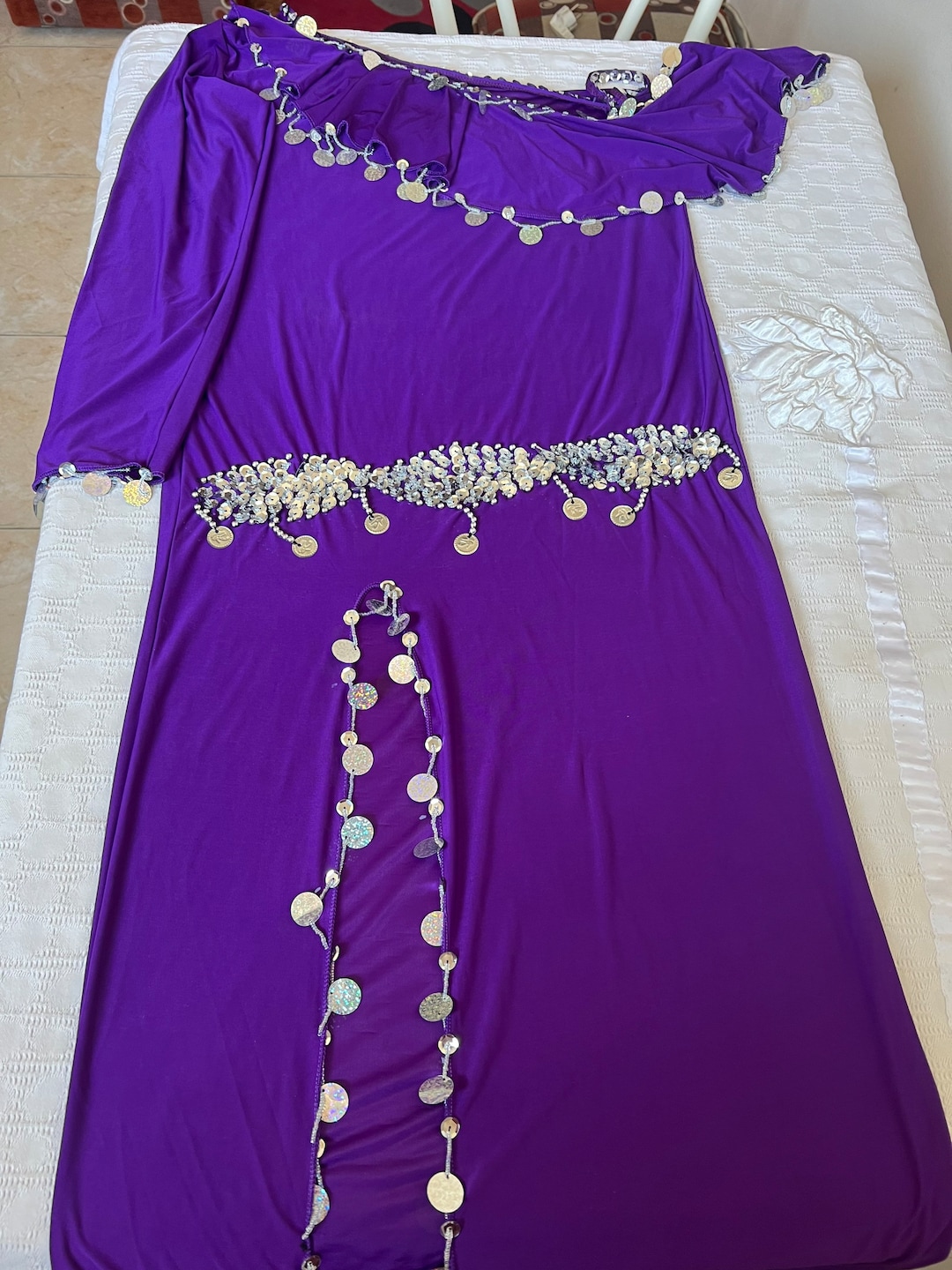 Egyptian Belly Dance Dress Saidi Costume Baladi Galabia - Etsy