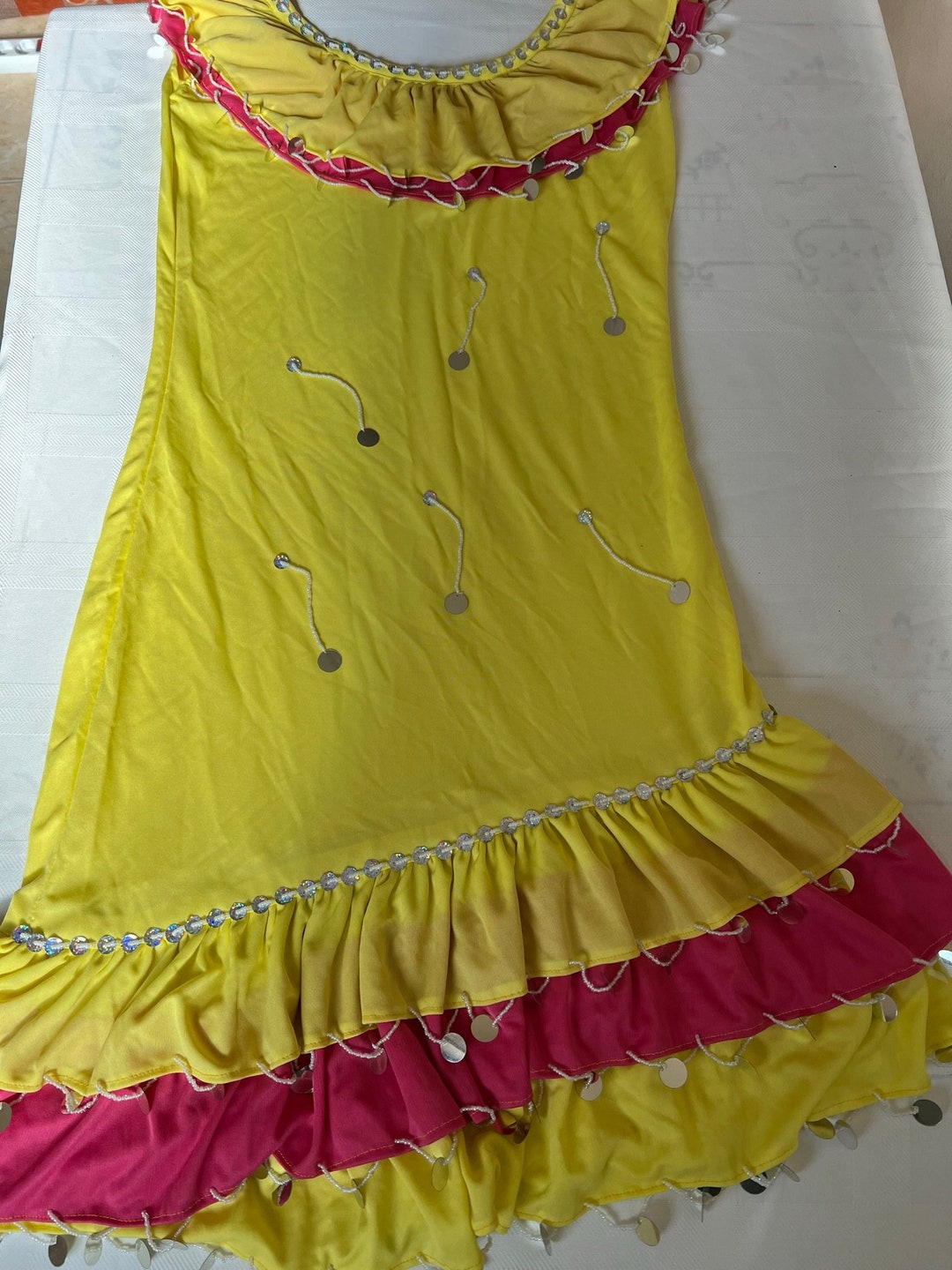 Egyptian Belly Dance Dress Saidi Costumebaladi Galabeya - Etsy