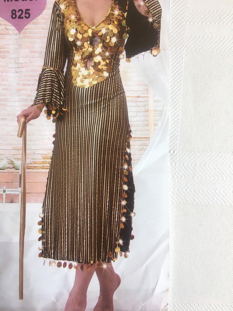 Egyptian New Belly Dance Dress Saidi Belly Dance | Etsy