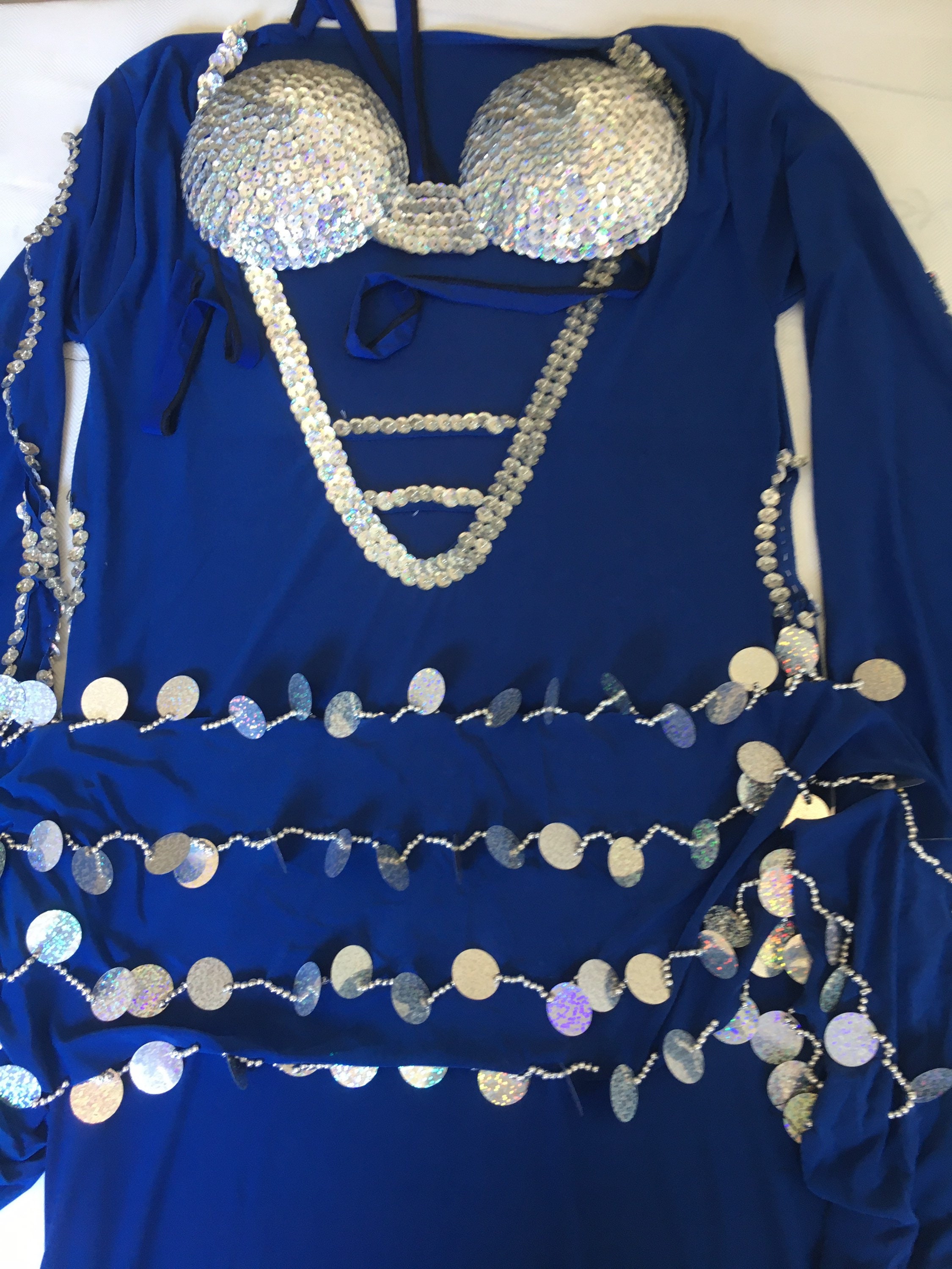 Egyptian Belly Dance Costume Saidi Dress Baladi Galabeya | Etsy