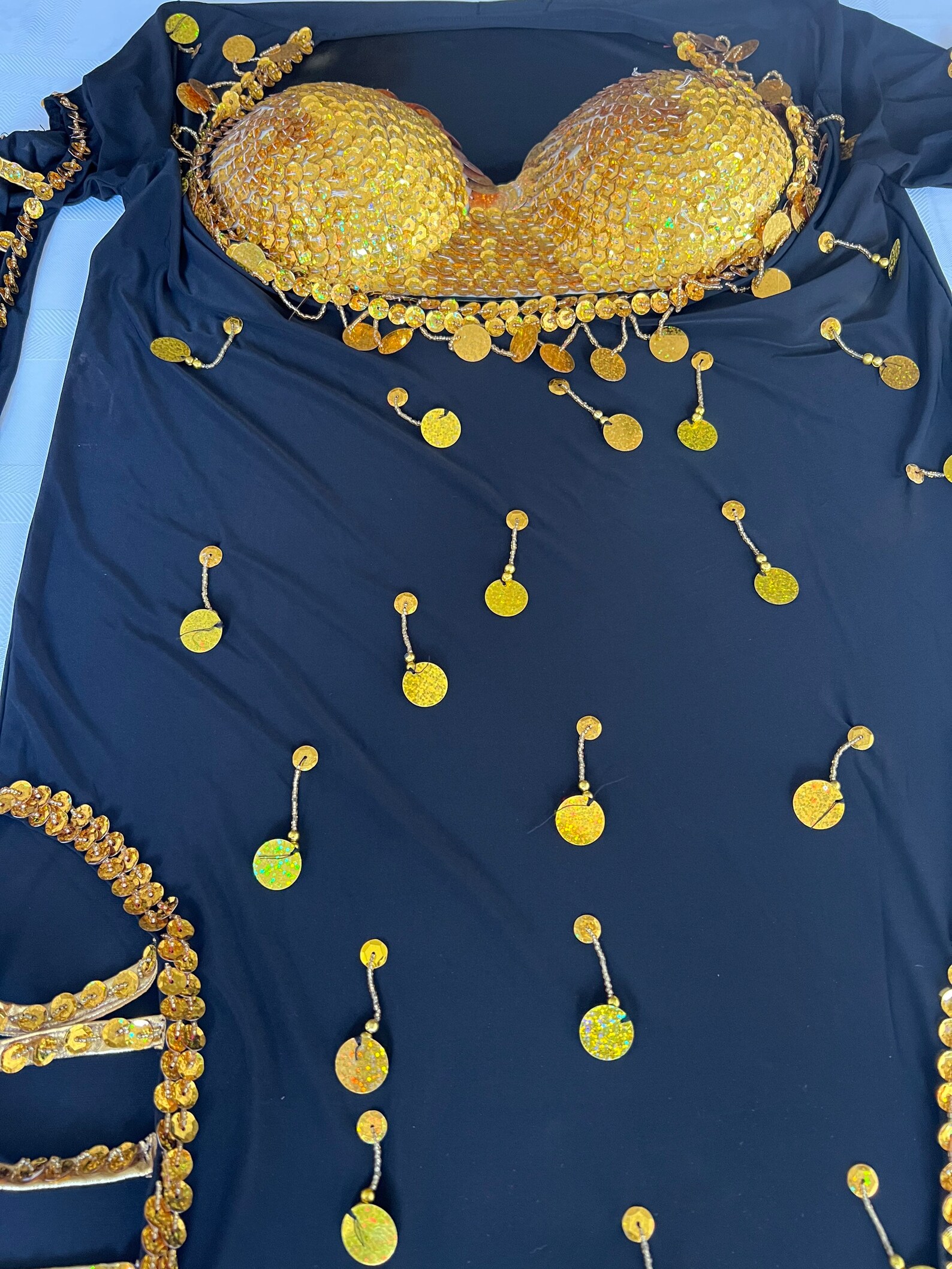 Egyptian Belly Dance Costume Saidi Dress Baladi Galabeya - Etsy