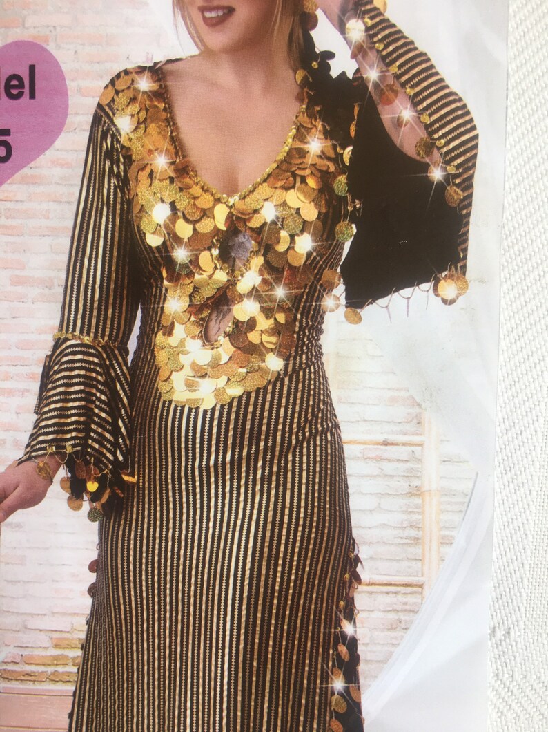 Egyptian New Belly Dance Dress Saidi Belly Dance - Etsy