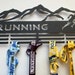 Personalized Runner's Medal Rack, Customized Metal Medal Hanger Run ...