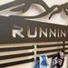 Personalized Runner's Medal Rack, Customized Metal Medal Hanger Run ...