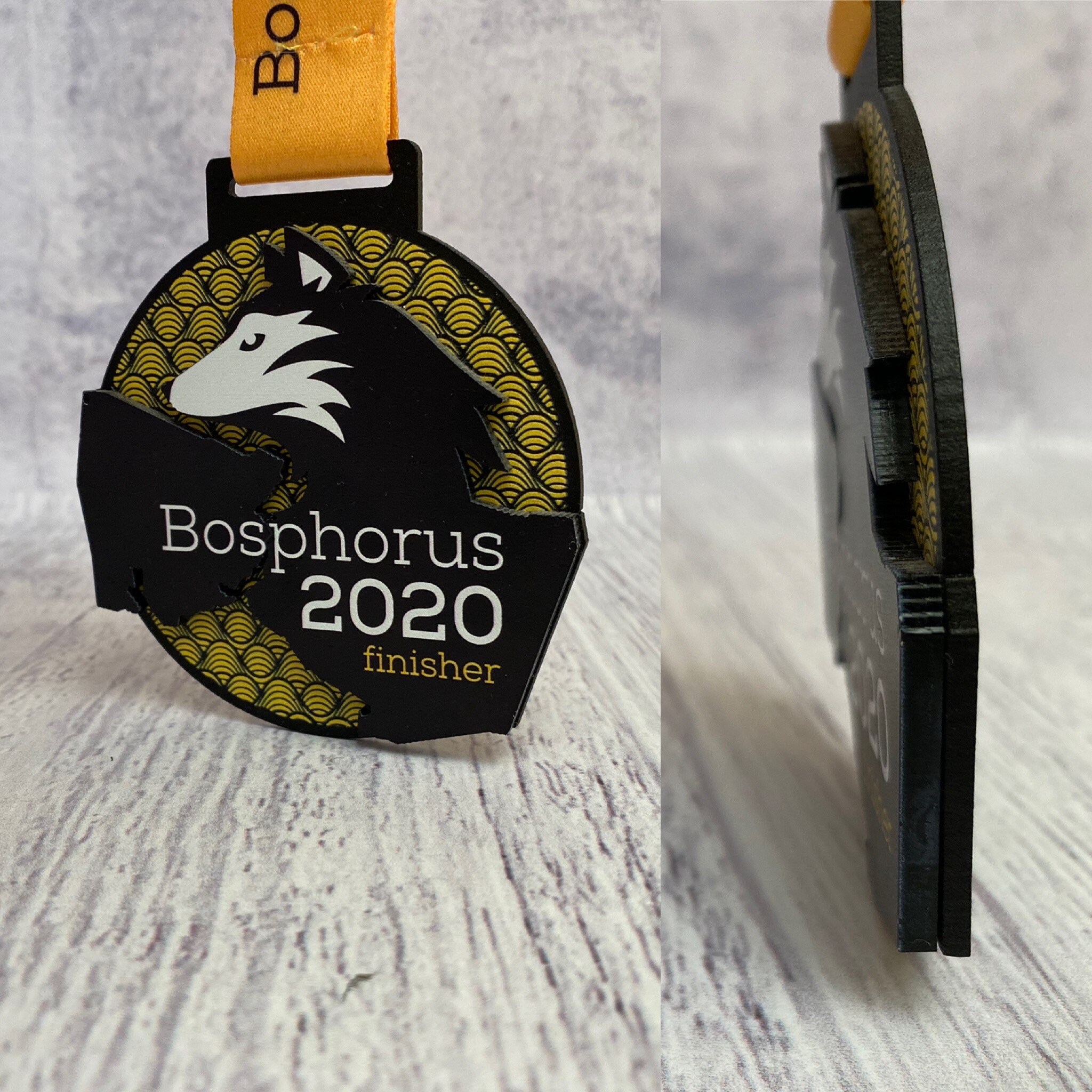 Medal Two-layer Volumetric of Metal and Plastic, Personalized Sports ...