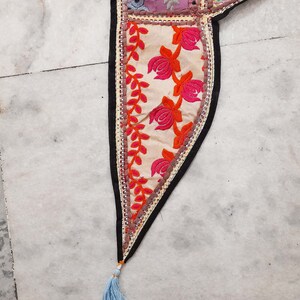 Multicolor window toran Large door toran hippie home decor | Etsy