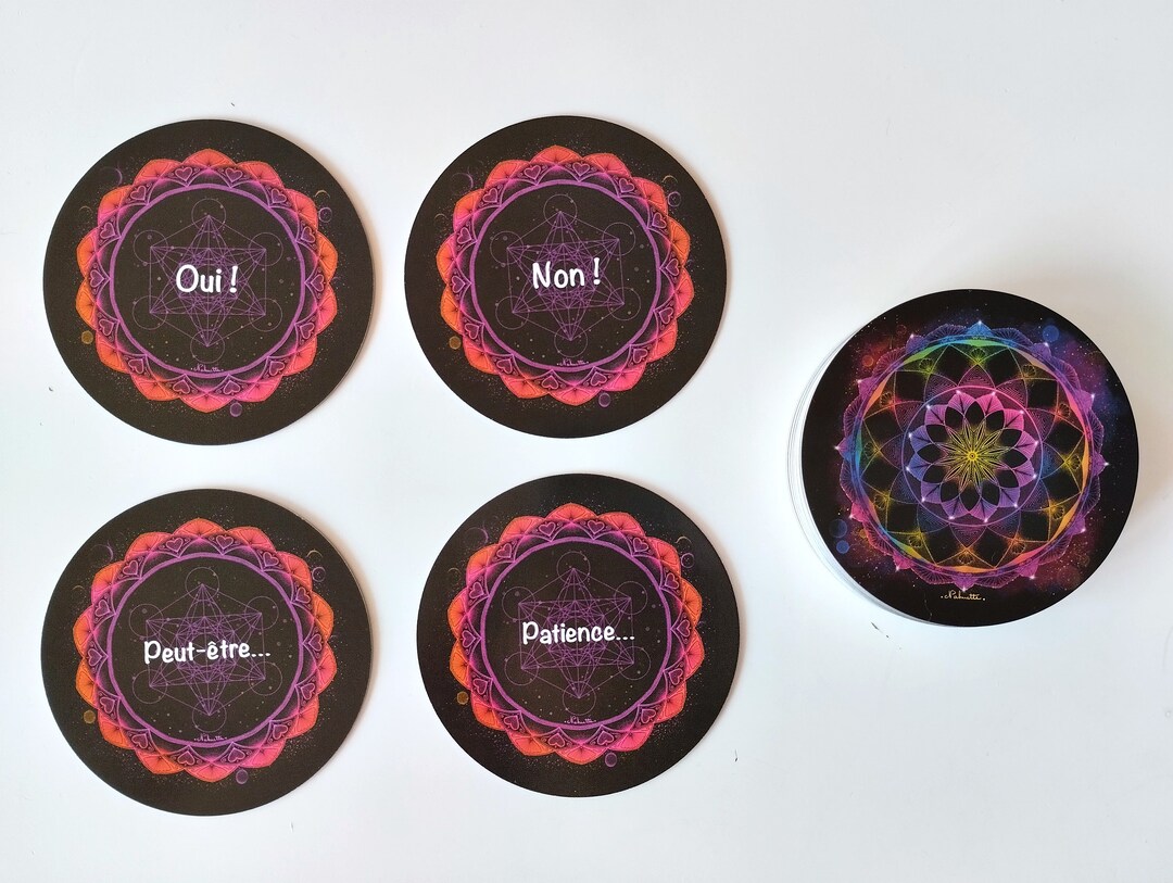 44 Cartes Messages Bulles de Mandala Guidance EDITION TRES LIMITEE ...