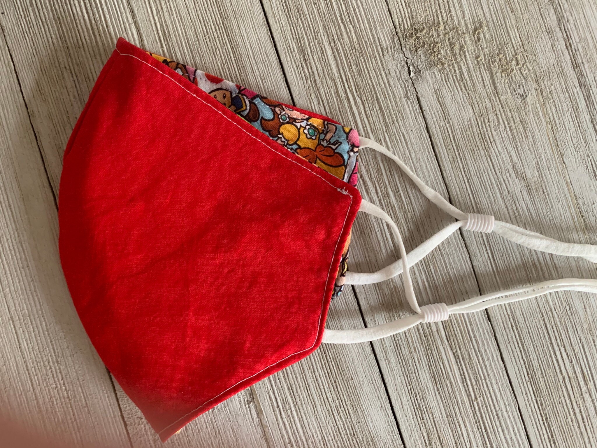 Super Mario Face Mask. Gaming Face Mask. Adult / Big Kid - Etsy