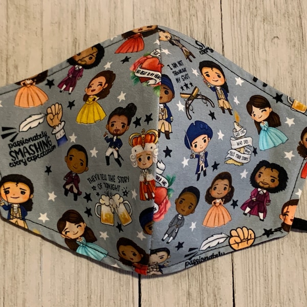 Hamilton Face Mask - Etsy