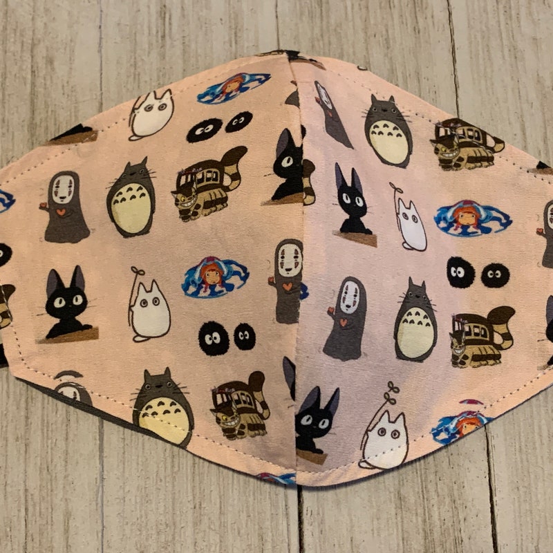 Anime Face Mask - Etsy