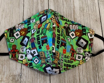 Roblox Face Mask - Etsy