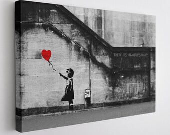 Banksy Print There is Always Hope - Etsy
