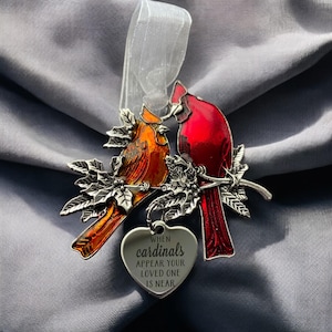 When Cardinals Appear Your Loved One is Near, Cardinal Memorial ...