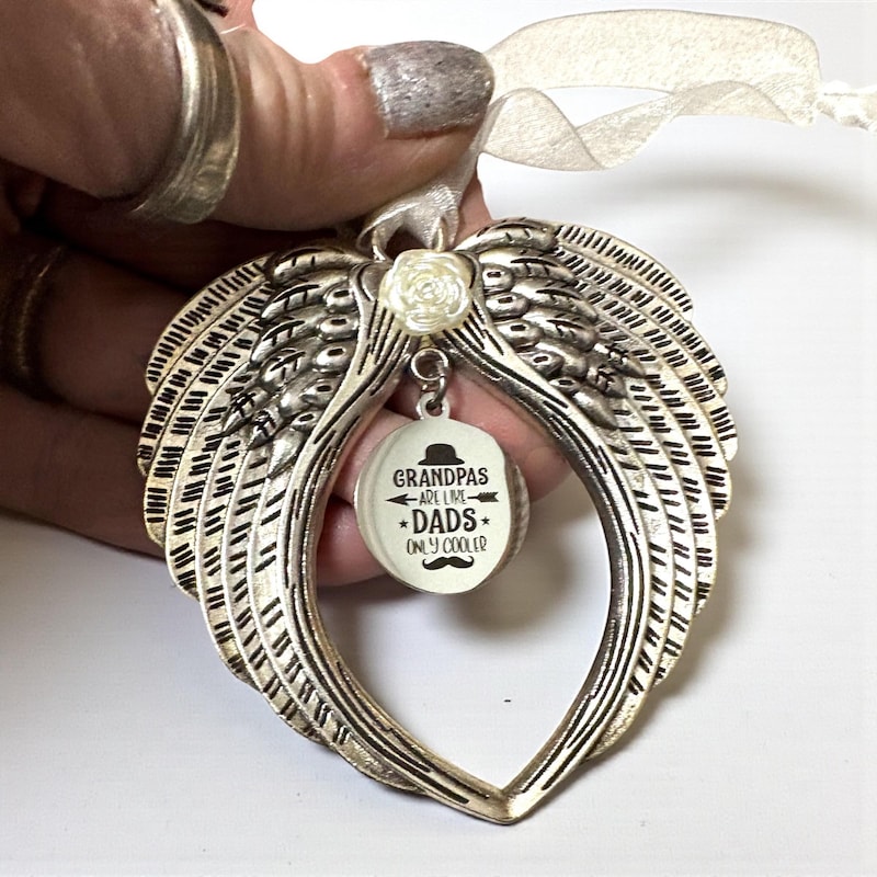 Guardian Angel Papa Ornament - Etsy Canada