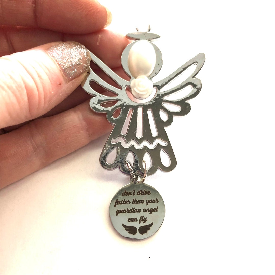 Don't Drive Faster Than Your Guardian Angel Can Fly, New Driver Gift ...