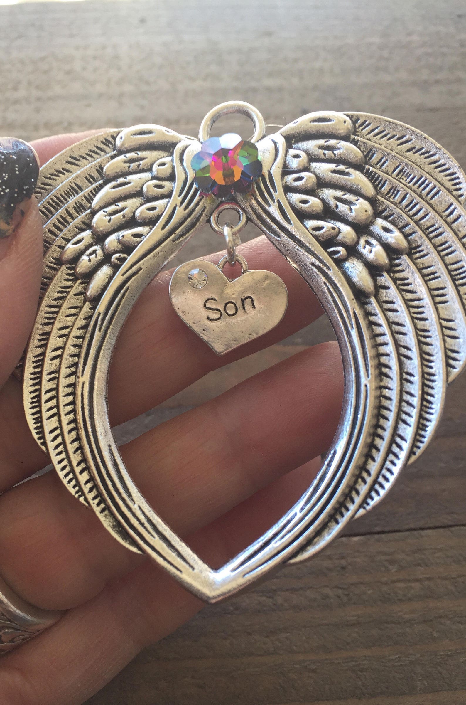 Son Angel Son Ornaments Angel Ornaments Love of Son Gift | Etsy