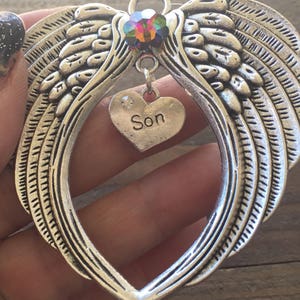 Son Angel Son Ornaments Angel Ornaments Love of Son Gift | Etsy