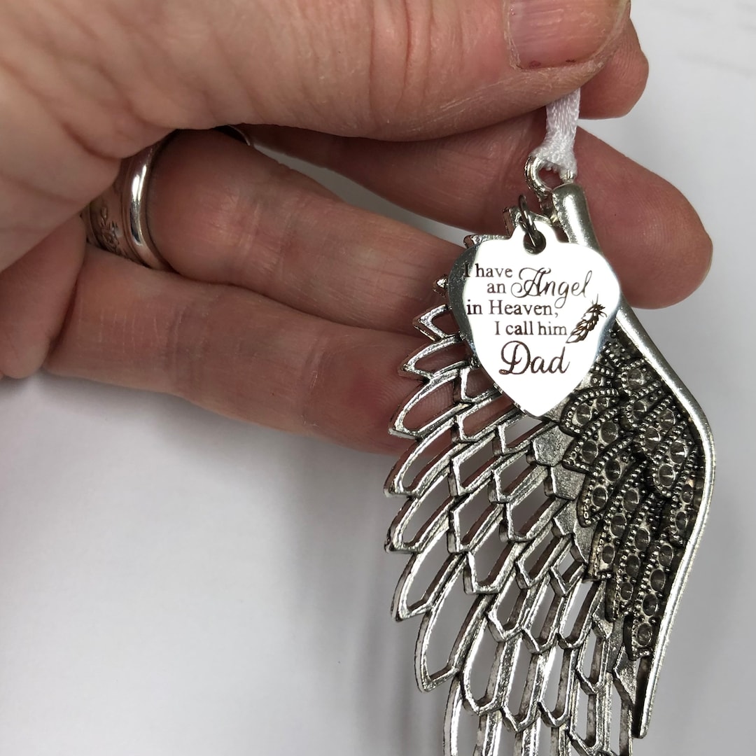 I Have an Angel in Heaven I Call Him Dad, Dad Memorial Angel, Memorial ...