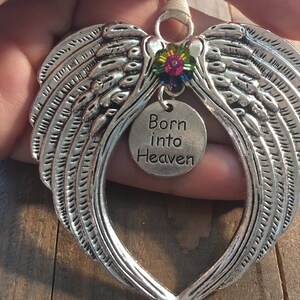 Born Into Heaven, Loss of Newborn, Angel Wings, Angel Ornaments ...