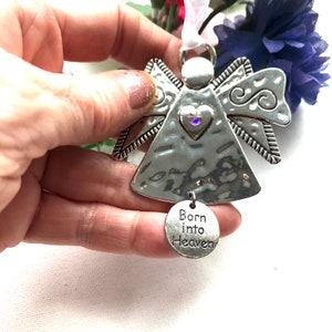 Born Into Heaven, Loss of Newborn, Angel Wings, Angel Ornaments ...