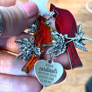 When Cardinals Appear Your Loved One is Near, Cardinal Memorial ...