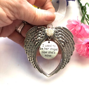 Mom Memorial Angel Ornament: Loss of Mother Remembrance - Etsy