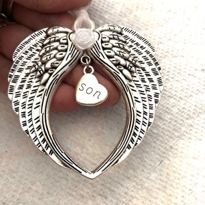 Son Angel, Son Ornaments, Angel Ornaments, Love of Son, Gift for Son ...