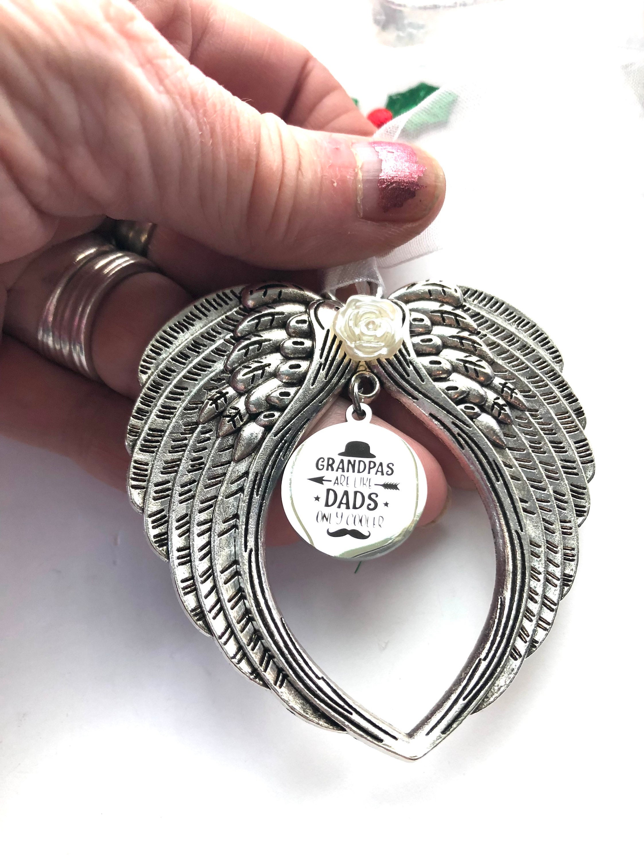 Grandpa Angel, Grandad Ornaments, Angel Ornaments, Love of Grandpa ...