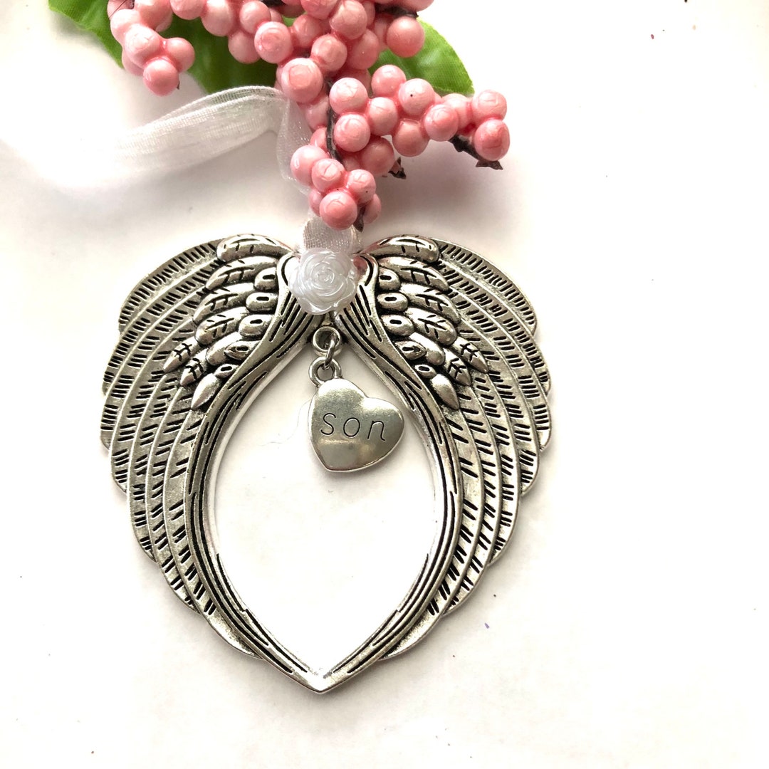 Son Angel, Son Ornaments, Angel Ornaments, Love of Son, Gift for Son ...