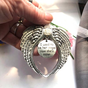 Mom Memorial Angel Ornament: Loss of Mother Remembrance - Etsy