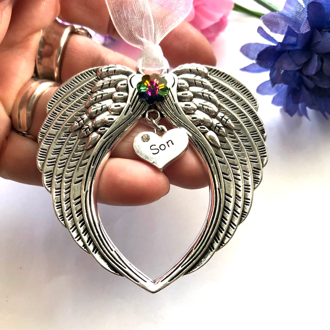 Son Angel Son Ornaments Angel Ornaments Love of Son Gift | Etsy