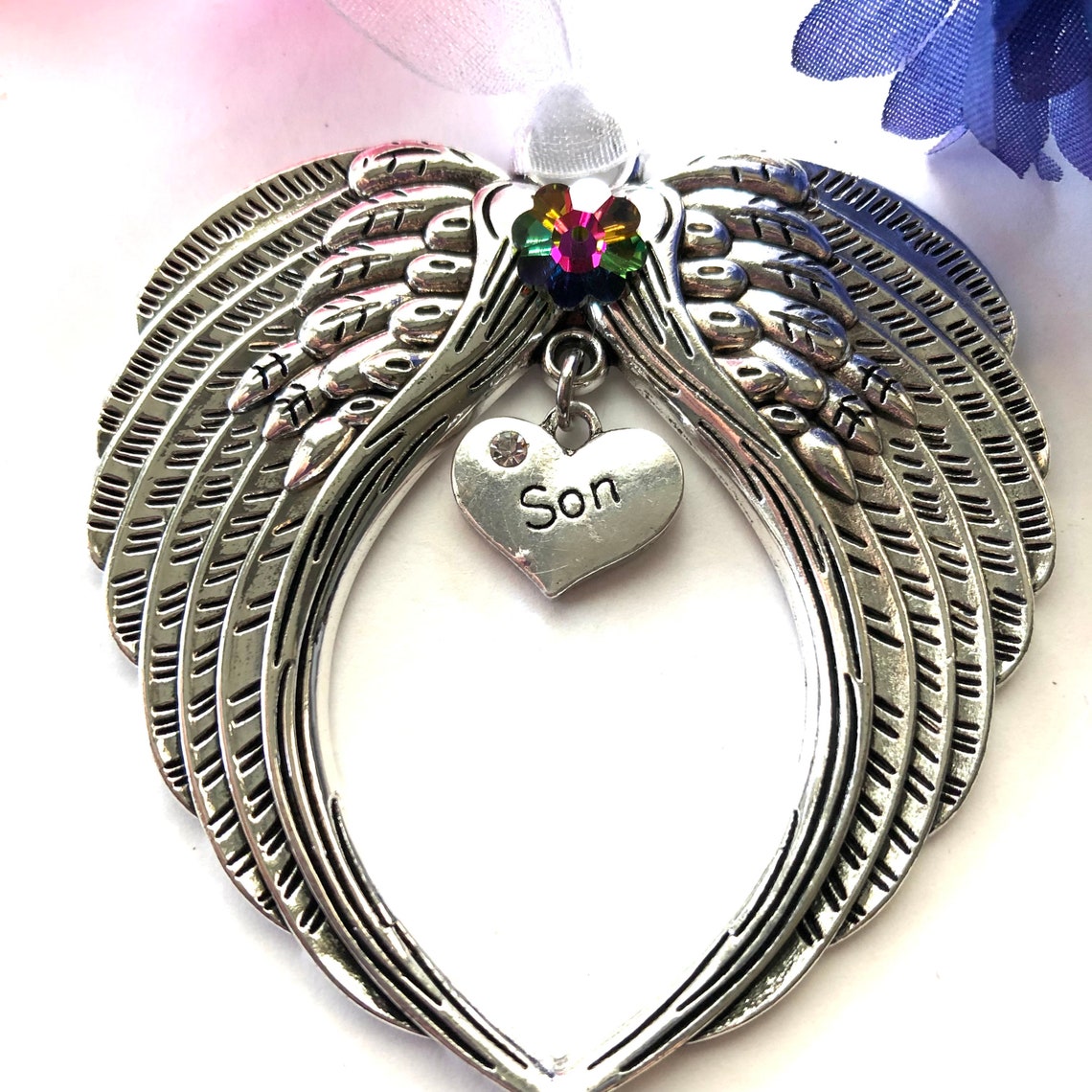 Son Angel Son Ornaments Angel Ornaments Love of Son Gift | Etsy