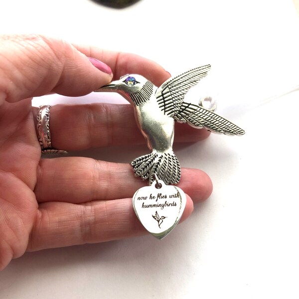 Hummingbird Memorial Ornament - Etsy