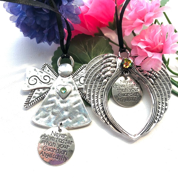 Never Drive Faster Than Your Guardian Angel Can Fly - Etsy